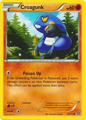 Croagunk #58 Prices | Pokemon Steam Siege | Pokemon Cards