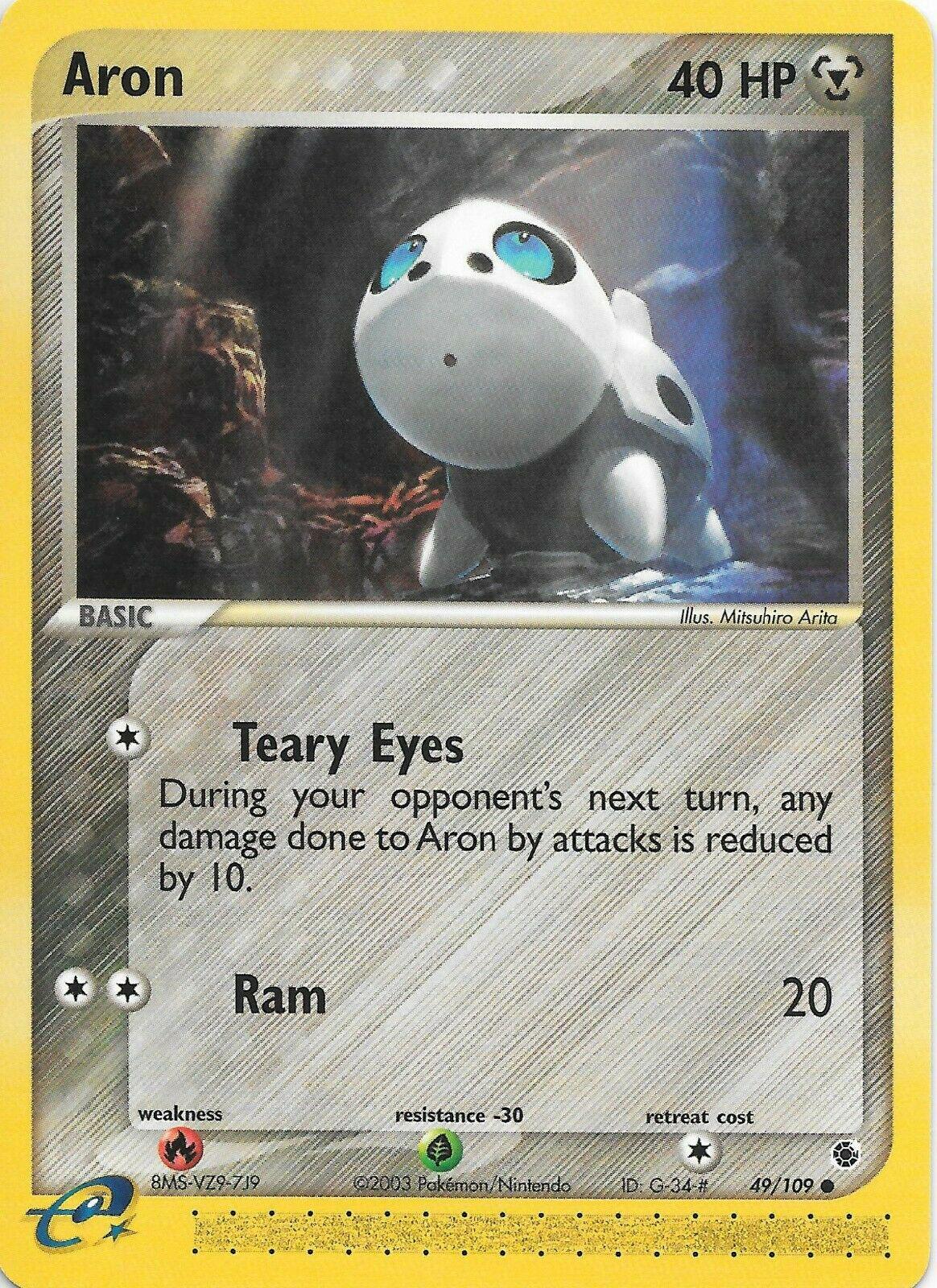 Aron #49 Prices | Pokemon Ruby & Sapphire | Pokemon Cards