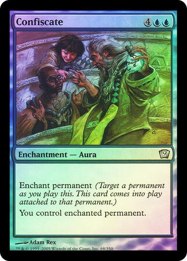 Confiscate [Foil] Prices | Magic 9th Edition | Magic Cards