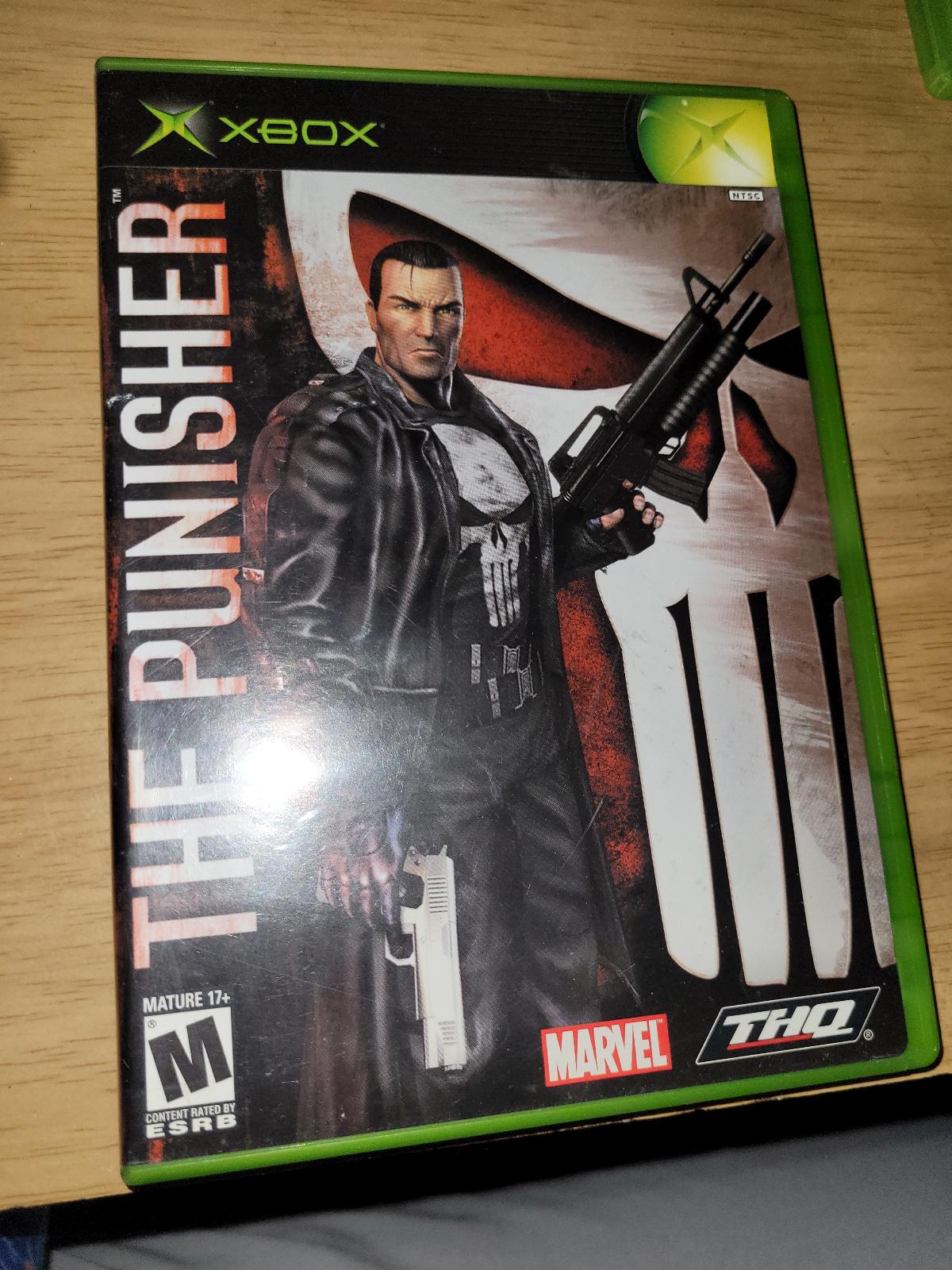 The Punisher | Item, Box, and Manual | Xbox