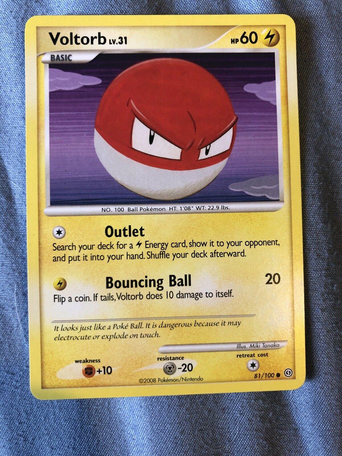 Voltorb #81 Prices | Pokemon Stormfront | Pokemon Cards