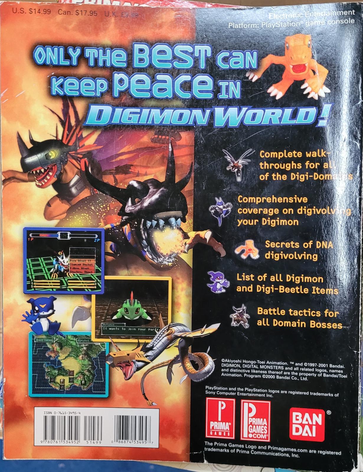 Digmon World 2 [Prima] Prices Strategy Guide | Compare Loose, CIB & New Prices