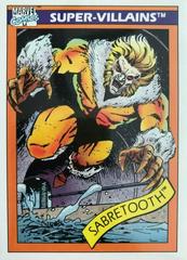 Sabretooth #57 Prices | Marvel 1990 Universe | Marvel Cards