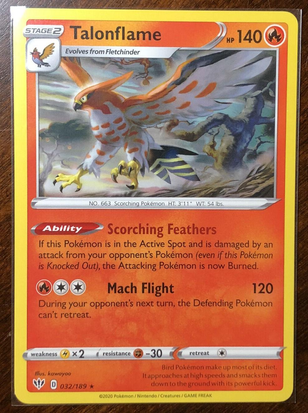 Talonflame #32 Prices | Pokemon Darkness Ablaze | Pokemon Cards
