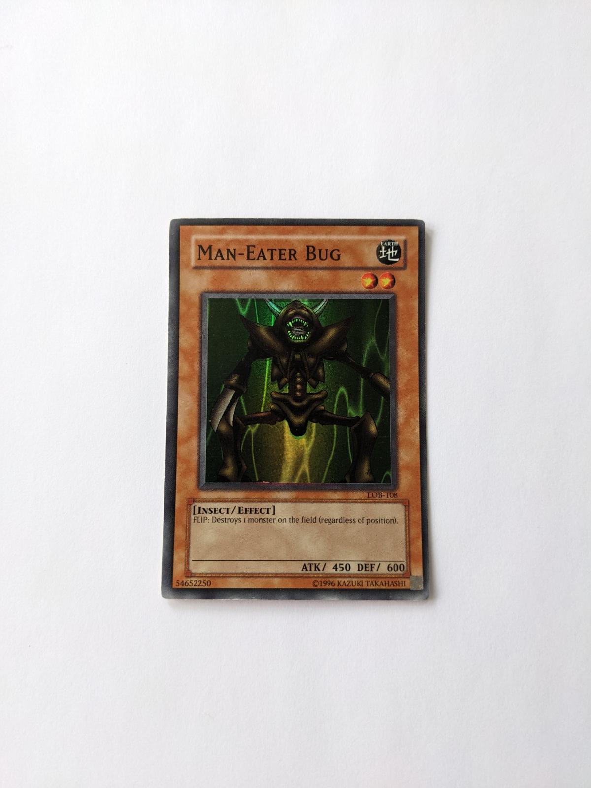 Man-Eater Bug | Ungraded | YuGiOh Legend of Blue Eyes White Dragon