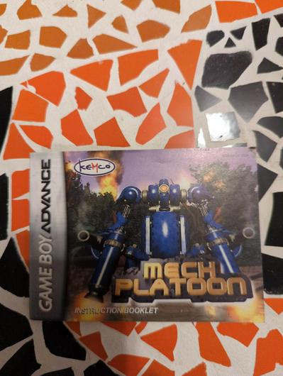 Mech Platoon | Manual only | GameBoy Advance