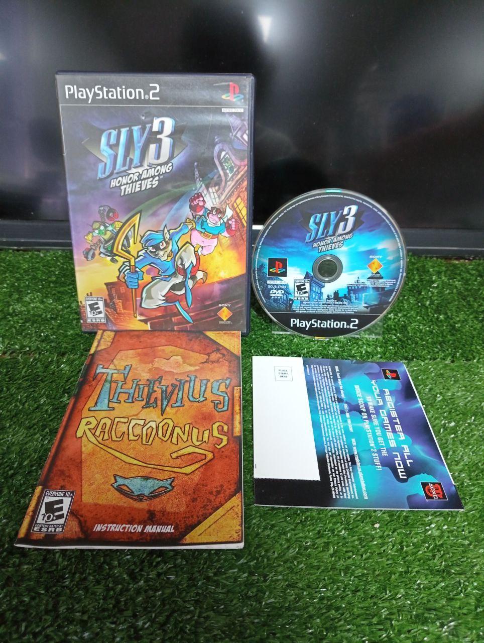 Sly 3 Honor Among Thieves | Item, Box, and Manual | Playstation 2