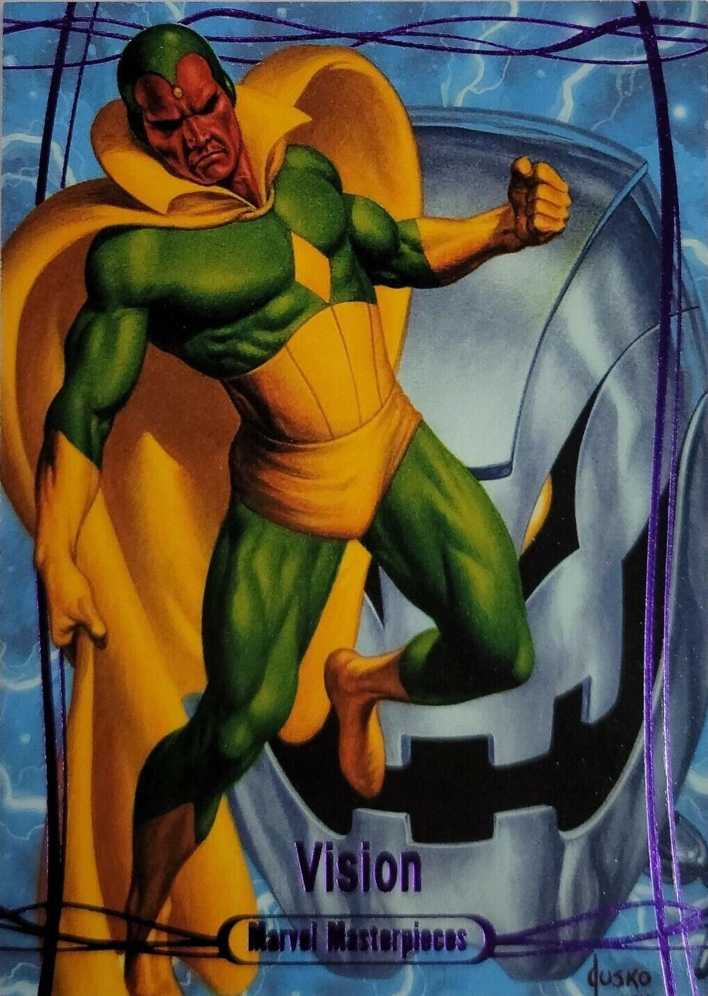 Vision [Purple Foil] #66 Prices | Marvel 2016 Masterpieces | Marvel Cards