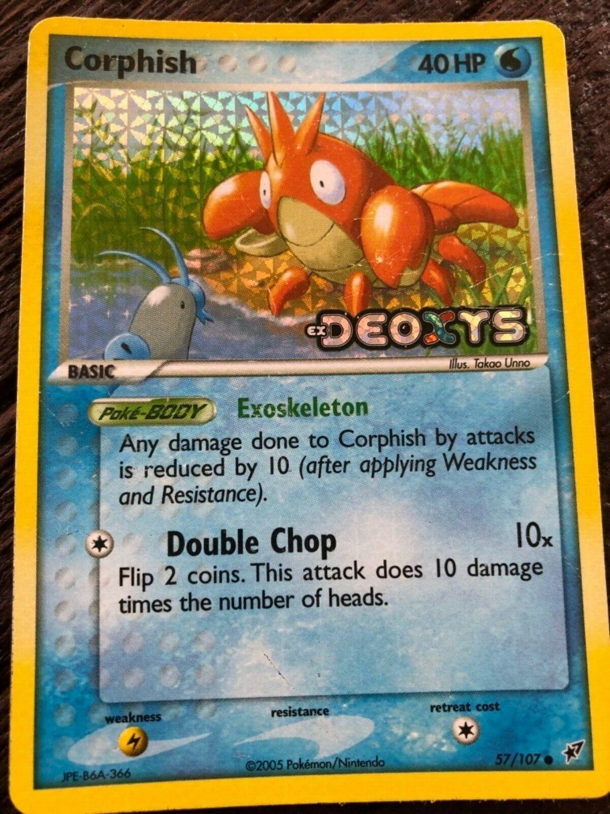 Corphish #57 Prices | Pokemon Deoxys | Pokemon Cards