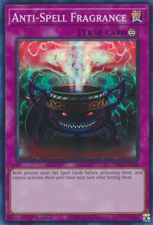 Anti-Spell Fragrance [Super Rare] RA02-EN076 Precios | YuGiOh 25th ...