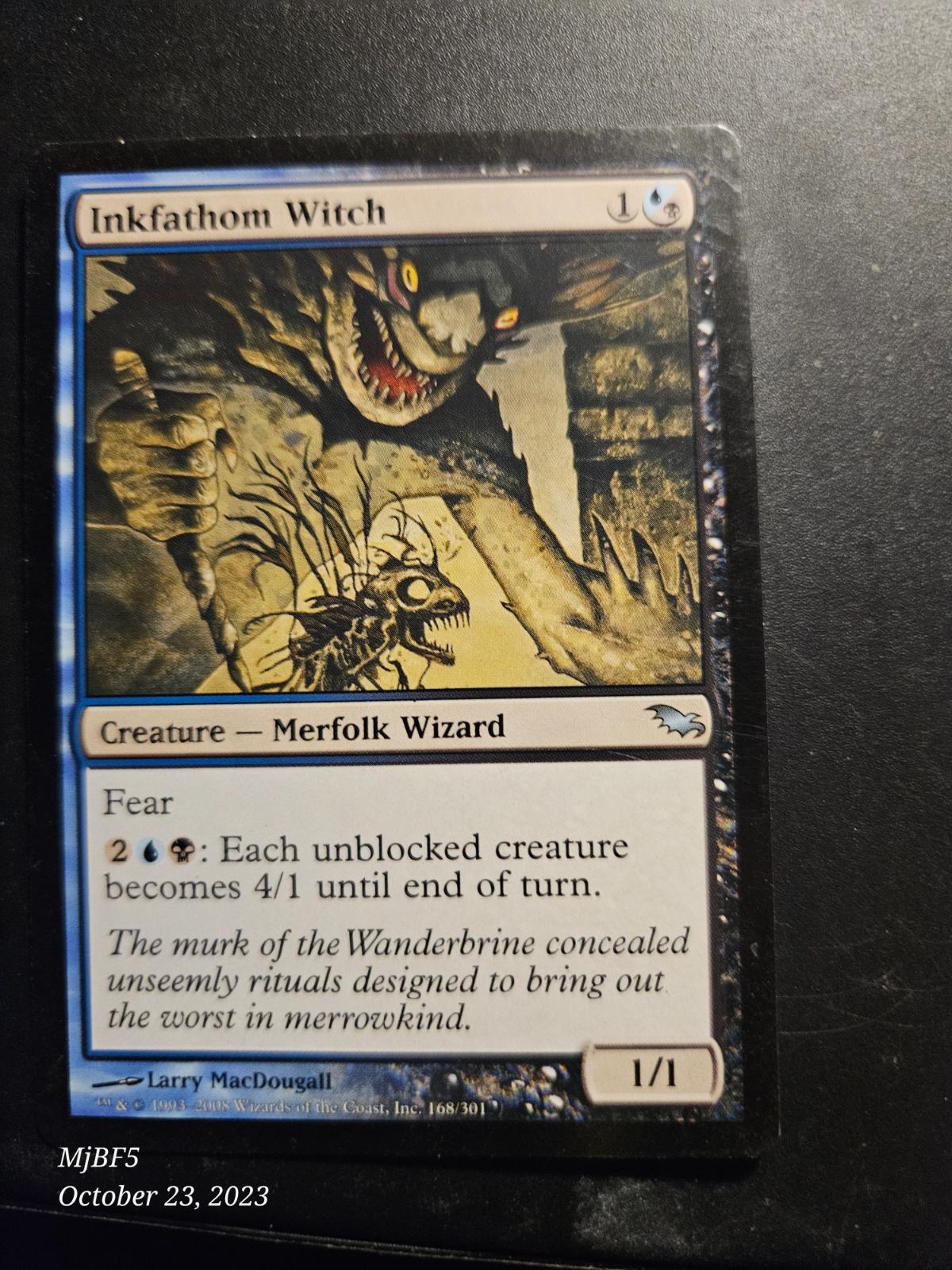 Inkfathom Witch | Ungraded | Magic Shadowmoor