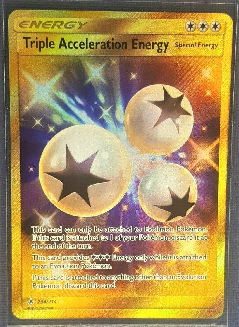Triple Acceleration Energy #234 Prices | Pokemon Unbroken Bonds ...