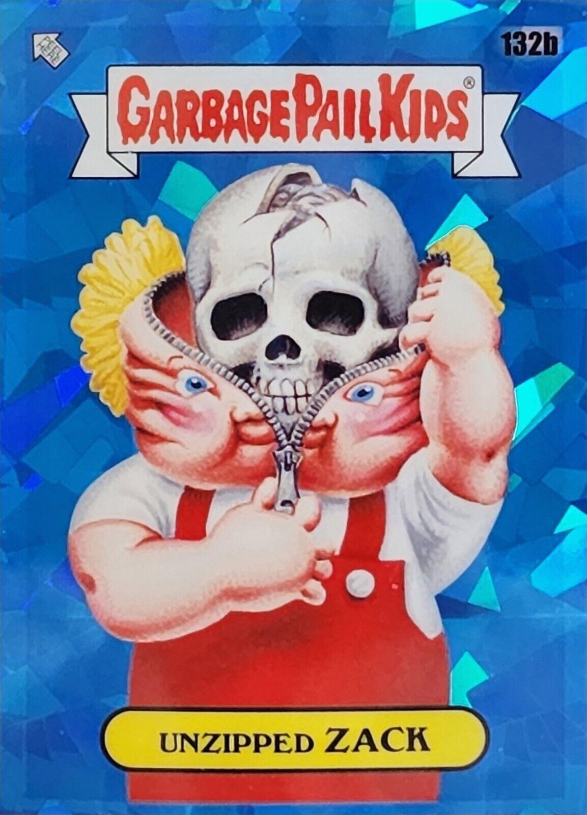 UNZIPPED ZACK #132b Prices | Garbage Pail Kids 2021 Sapphire | Garbage ...