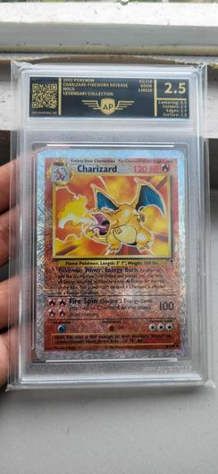 Charizard [Reverse Holo] | Graded 2 | Pokemon Legendary Collection