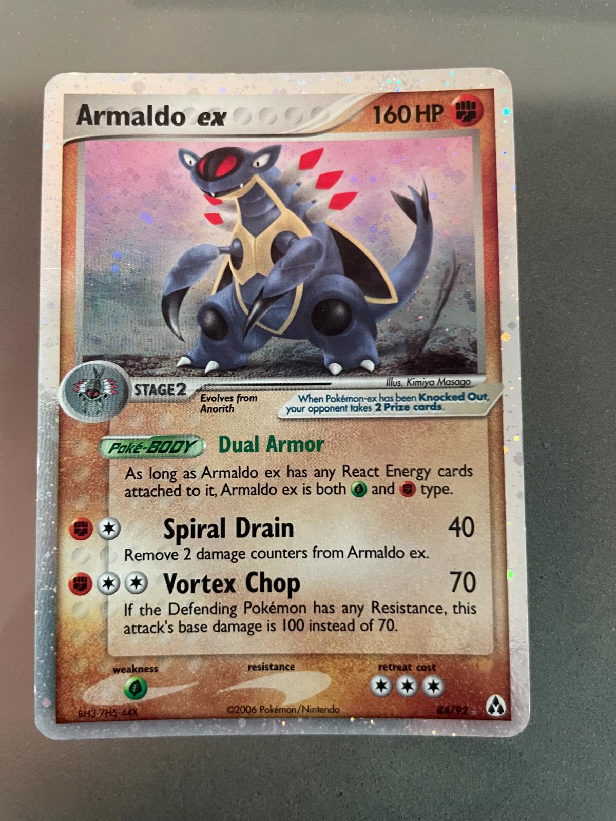 Armaldo EX | Ungraded | Pokemon Legend Maker