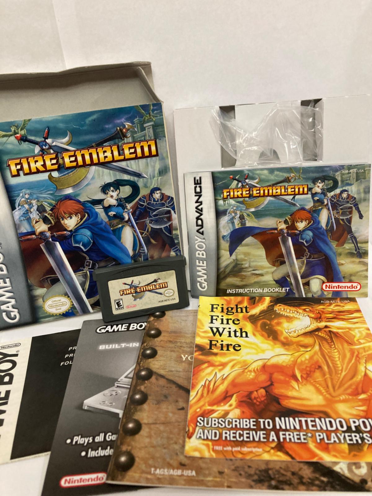 Fire Emblem | Item, Box, and Manual | GameBoy Advance