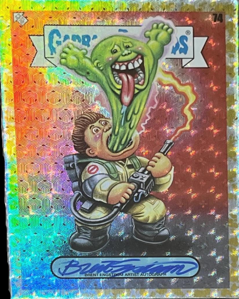 Ghost Buster [Foilfractor Autograph] #74 Prices | Garbage Pail Kids ...