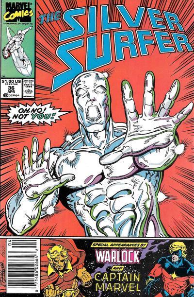 Silver Surfer [Newsstand] #36 (1990) Prices | Silver Surfer Series