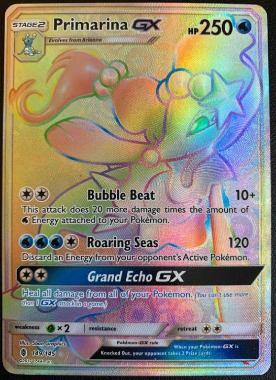 Primarina GX #149 Prices | Pokemon Guardians Rising | Pokemon Cards
