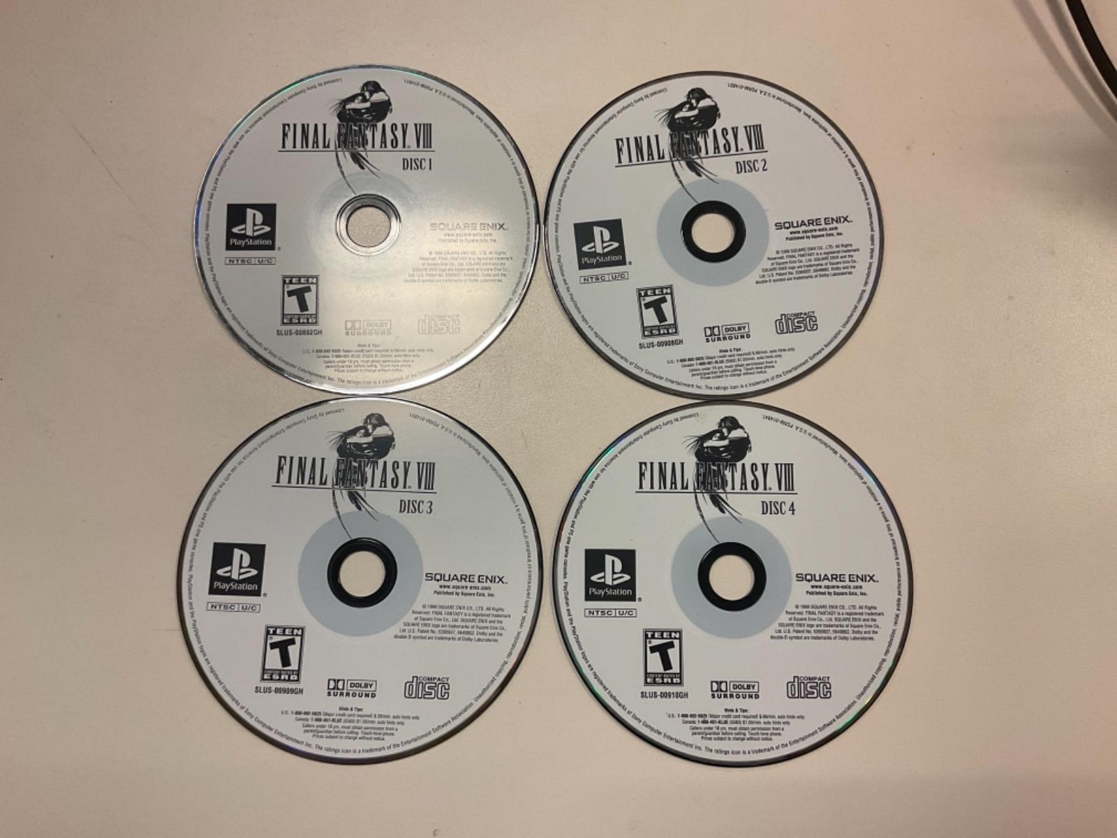 Final Fantasy VIII | Item only | Playstation