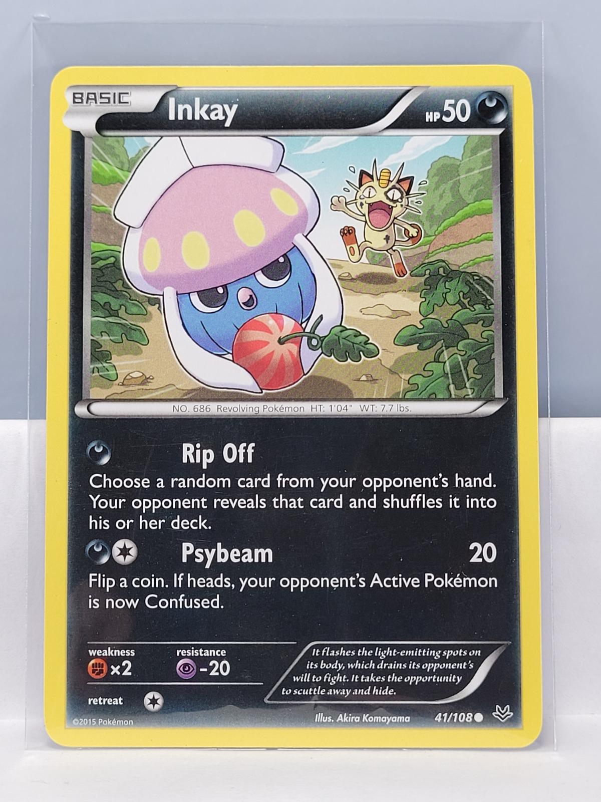 Inkay | Ungraded | Pokemon Roaring Skies