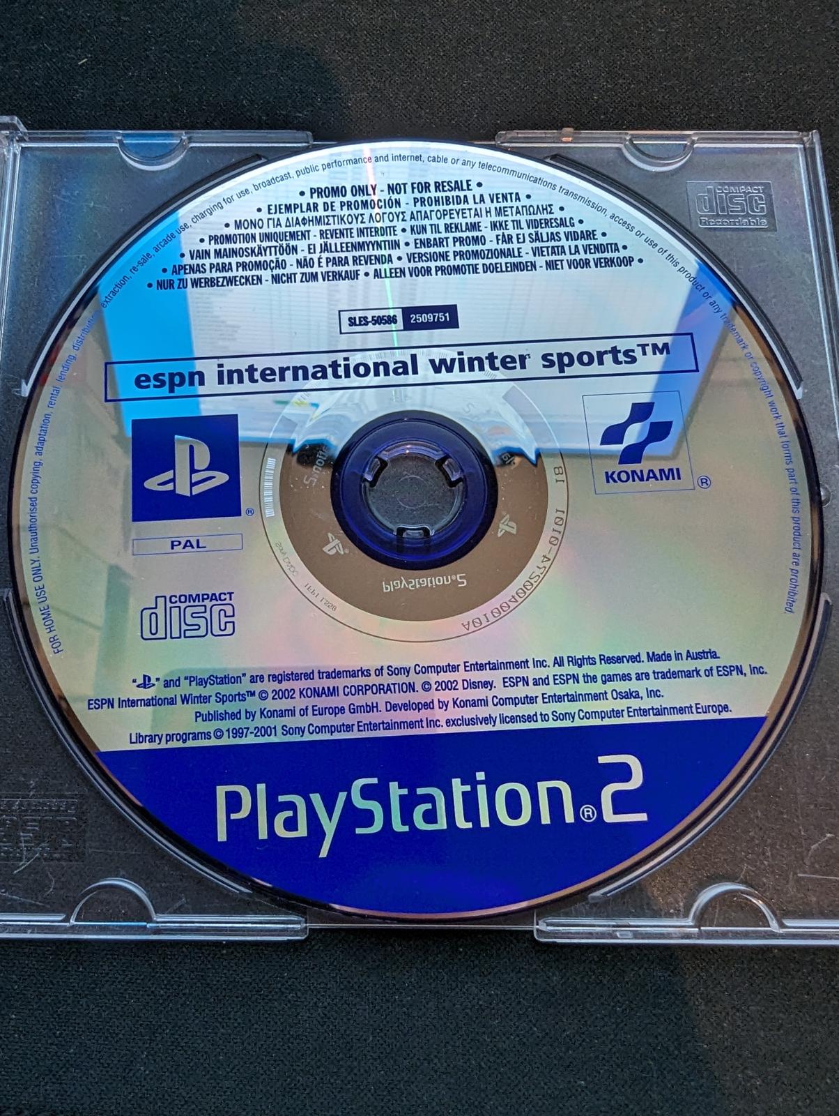 ESPN International Winter Sports [Promo Not For Resale] Prices PAL Playstation 2 | Compare Loose ...