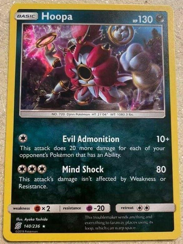 Hoopa #140 Prices | Pokemon Unified Minds | Pokemon Cards
