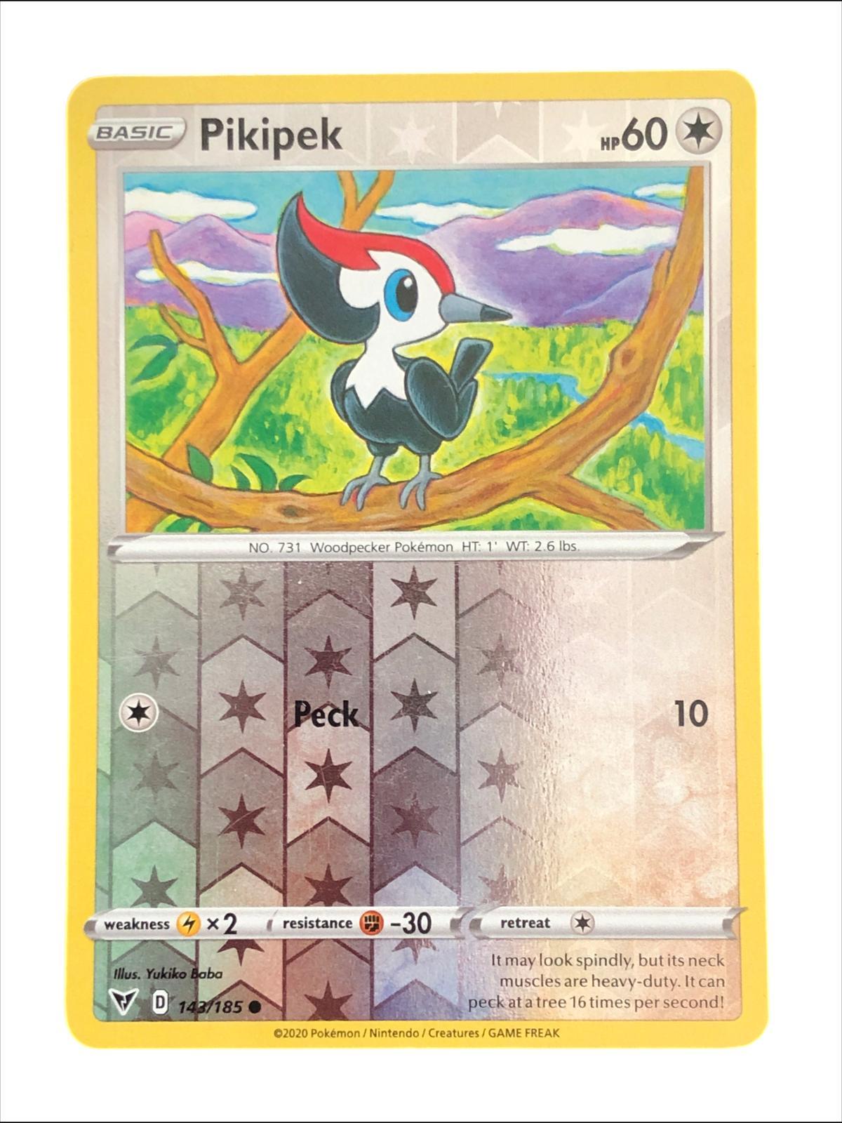 Pikipek [Reverse Holo] | Ungraded | Pokemon Vivid Voltage