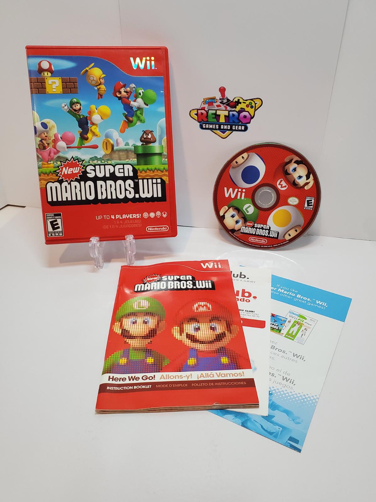 New Super Mario Bros. Wii | Item, Box, and Manual | Wii