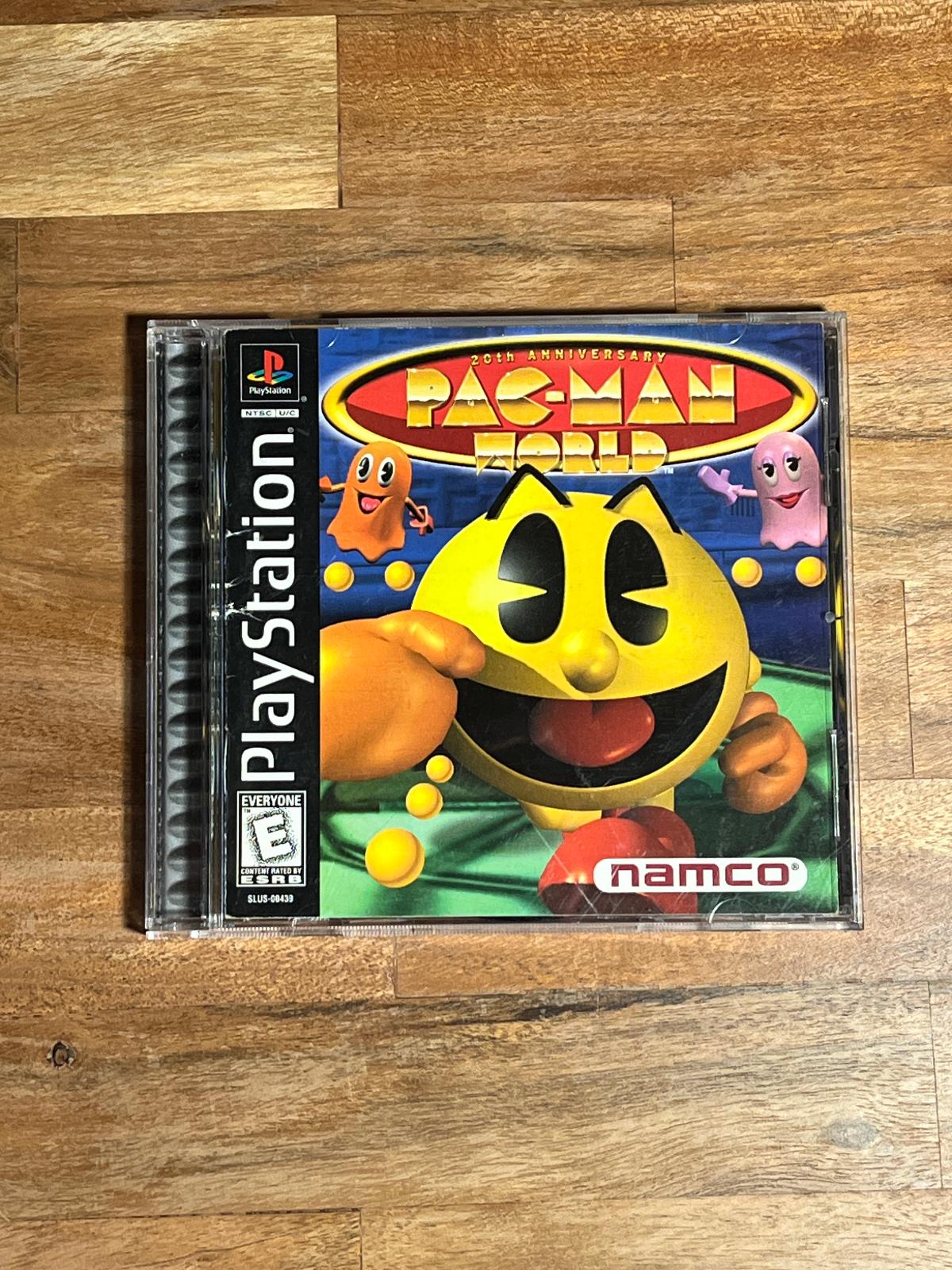 Pac-Man World | Item, Box, and Manual | Playstation