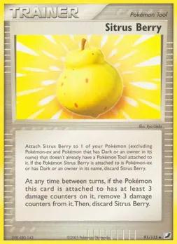 Sitrus Berry #91 Prices | Pokemon Unseen Forces | Pokemon Cards