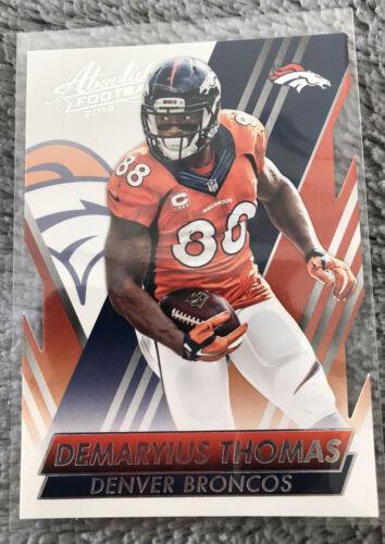 Demaryius Thomas #1 Prices | 2014 Panini Absolute | Football Cards