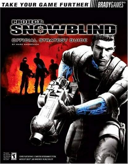 Project: Snowblind [BradyGames] | Item only | Strategy Guide