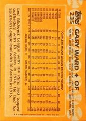 Gary Ward #235 Prices | 1988 Topps | Baseball Cards