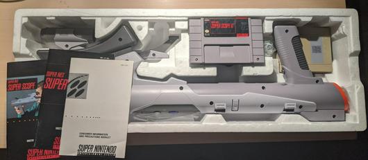 Super Scope 6 [Gun Bundle] | Item, Box, and Manual | Super Nintendo