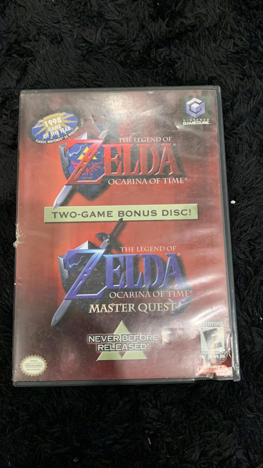 Zelda Ocarina of Time Master Quest | Item, Box, and Manual | Gamecube