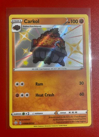 Carkol | Ungraded | Pokemon Shining Fates