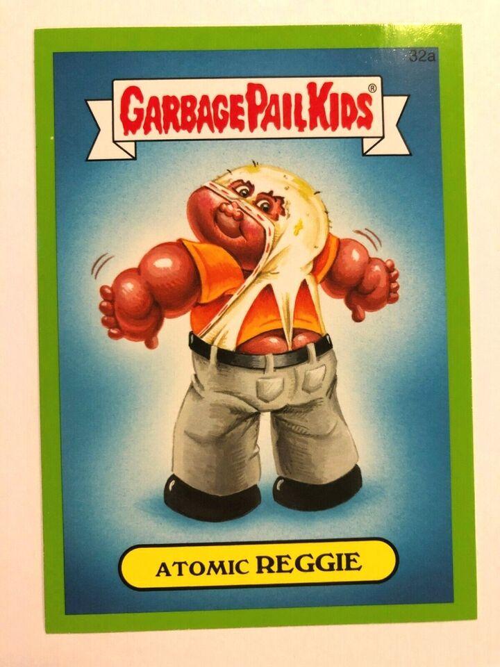 Atomic Reggie [Green] #32a Prices | 2015 Garbage Pail Kids | Garbage ...
