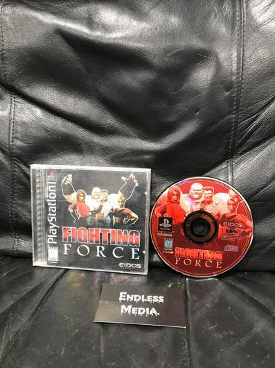 Fighting Force | Item, Box, and Manual | Playstation