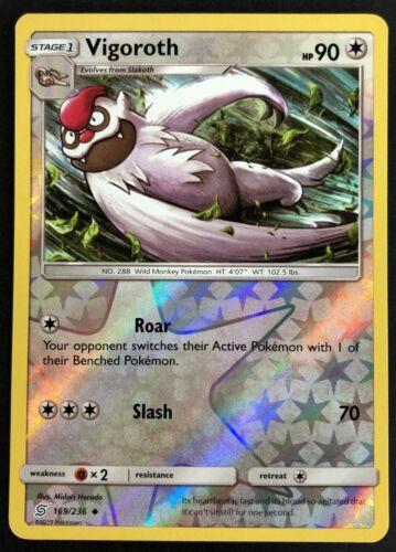 Vigoroth [Reverse Holo] #169 Prices | Pokemon Unified Minds | Pokemon Cards