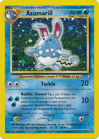 Azumarill #2 Prices | Pokemon Neo Genesis | Pokemon Cards