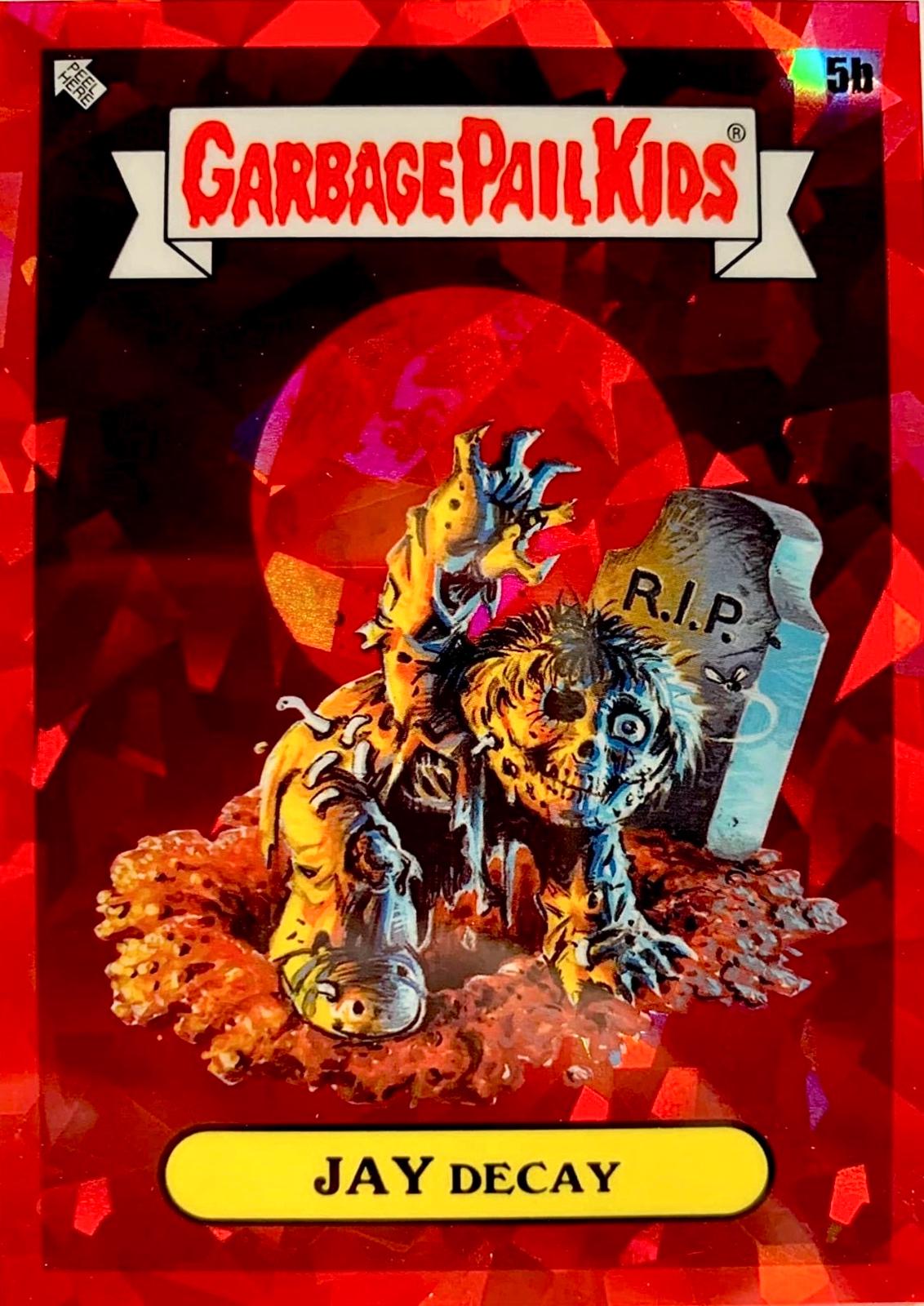 JAY Decay [Red] #5b Prices | Garbage Pail Kids 2020 Sapphire | GPK Cards