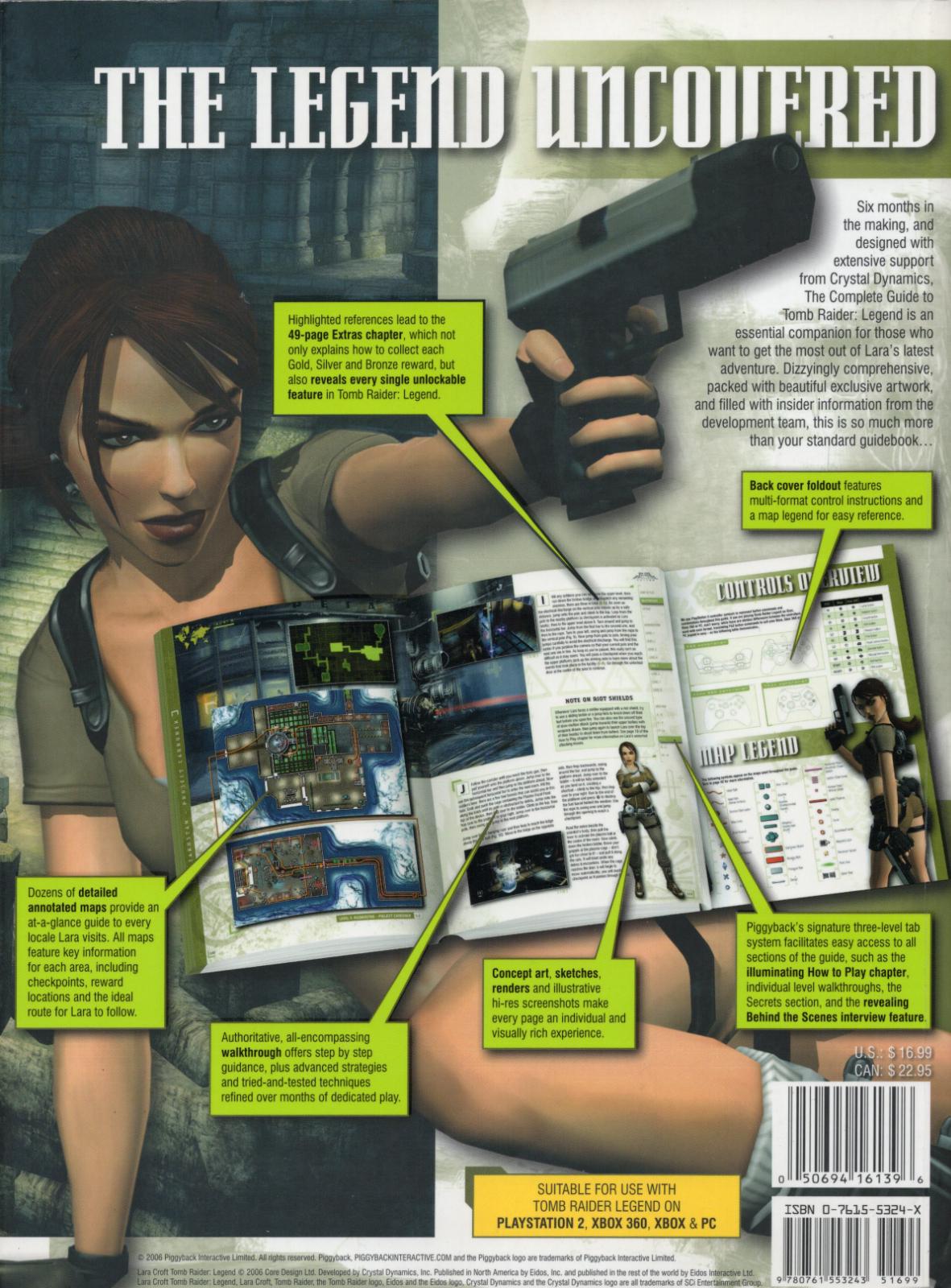 Tomb Raider Legend [Piggyback] Prices Strategy Guide | Compare Loose ...