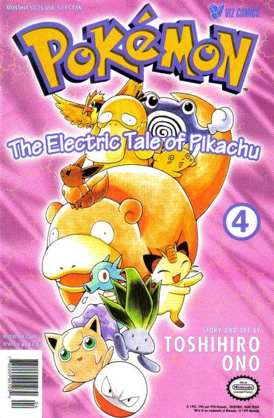 Pokemon: The Electric Tale of Pikachu #4 (1999) Prices | Pokemon: The ...