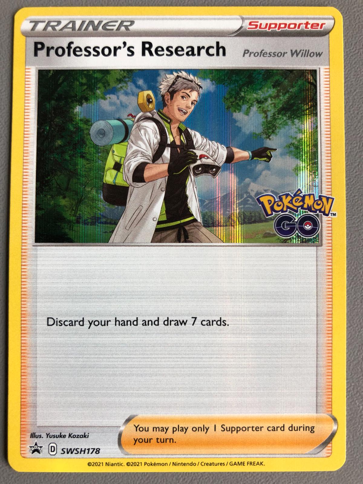 Professor's Research #SWSH178 Prices | Pokemon Promo | Pokemon Cards