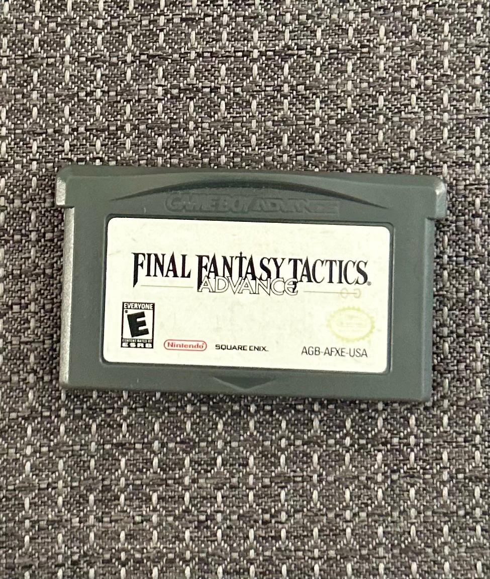 Final Fantasy Tactics Advance | Item only | GameBoy Advance