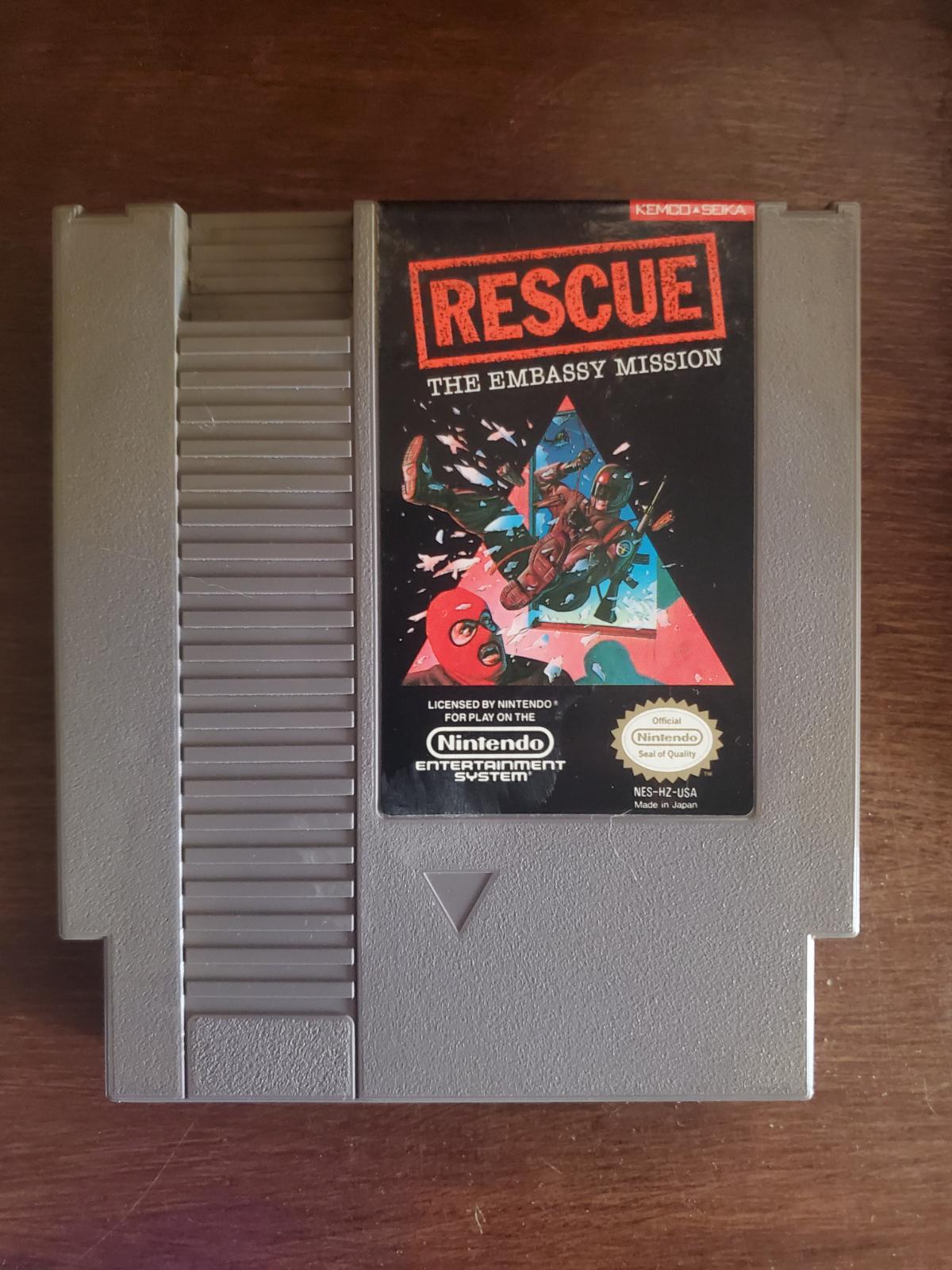 Rescue the Embassy Mission | Item only | NES