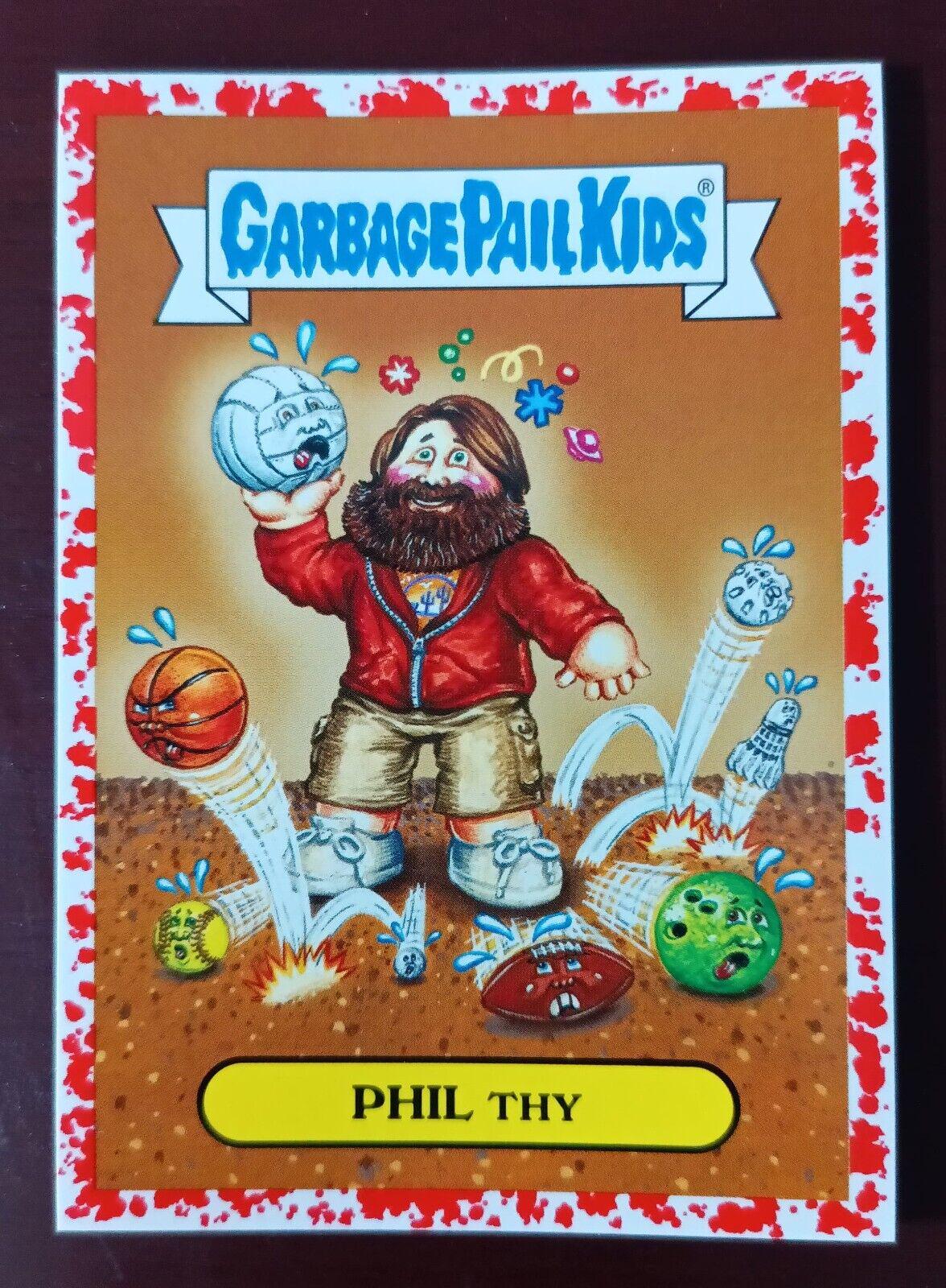 PHIL Thy [Red] #4a Prices | Garbage Pail Kids Prime Slime Trashy TV ...