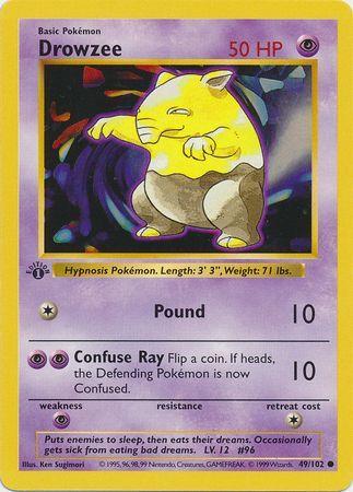 Drowzee [1st Edition] | Ungraded | Pokemon Base Set