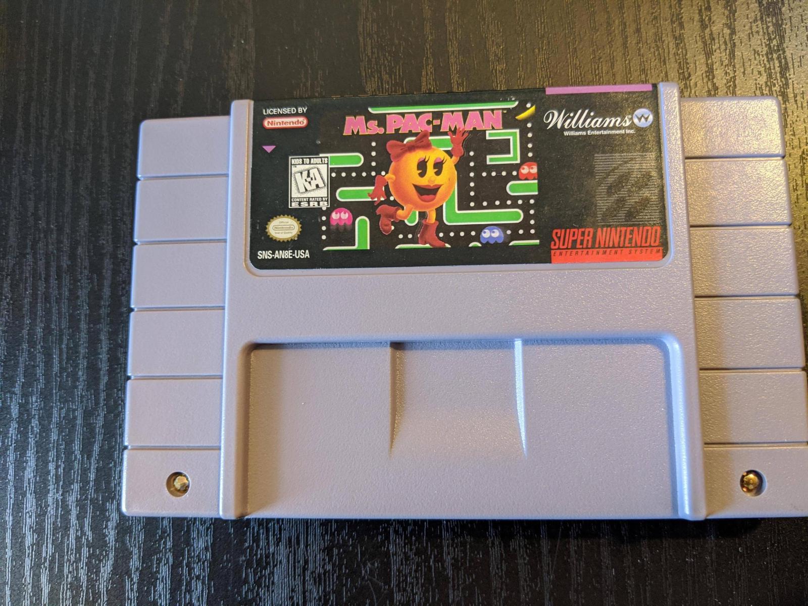 Ms. Pac-Man | Item only | Super Nintendo